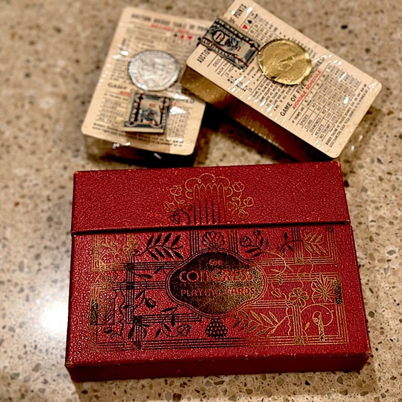 Congress | Games | Congress 66 Playing Cards Original Box 2 Sets Sealed ...